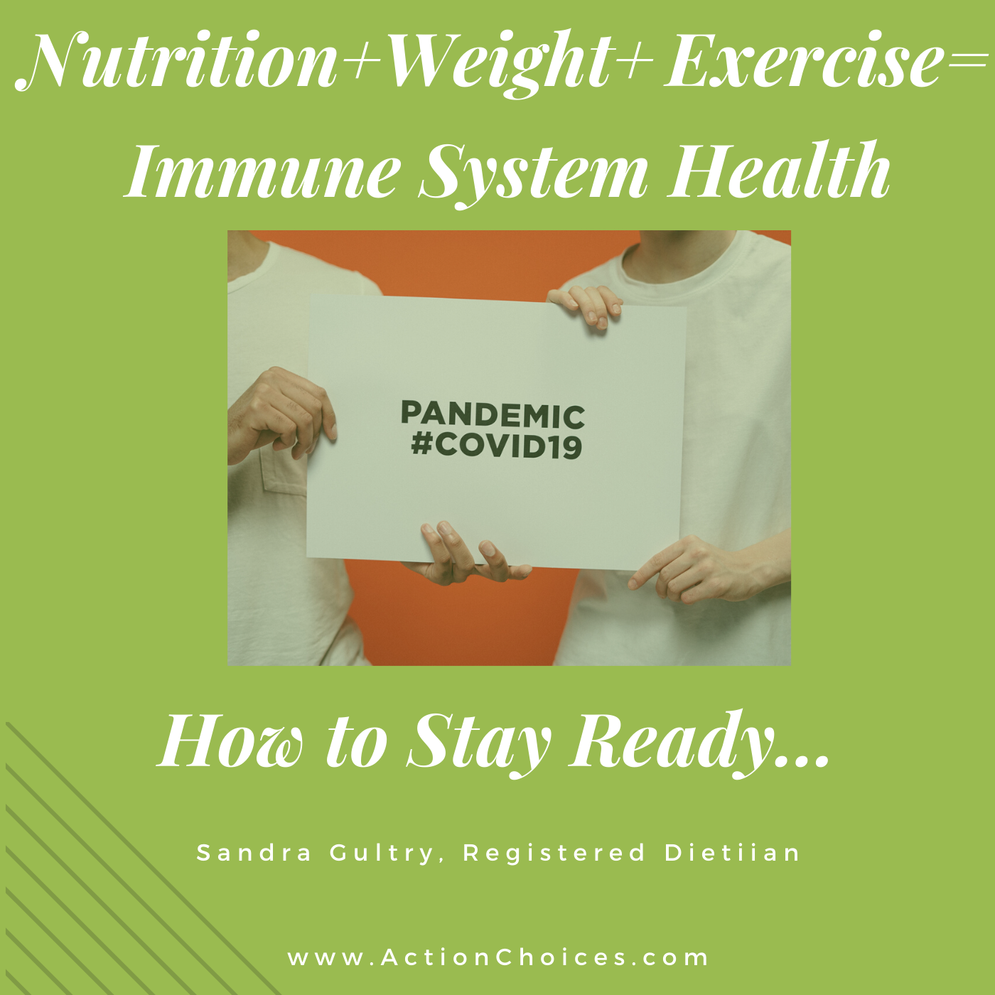 Nutrition + Weight + Exercise = Immune System Health - How to Stay Rea Nutrition + Weight + Exercise = Immune System Health - How to Stay Rea